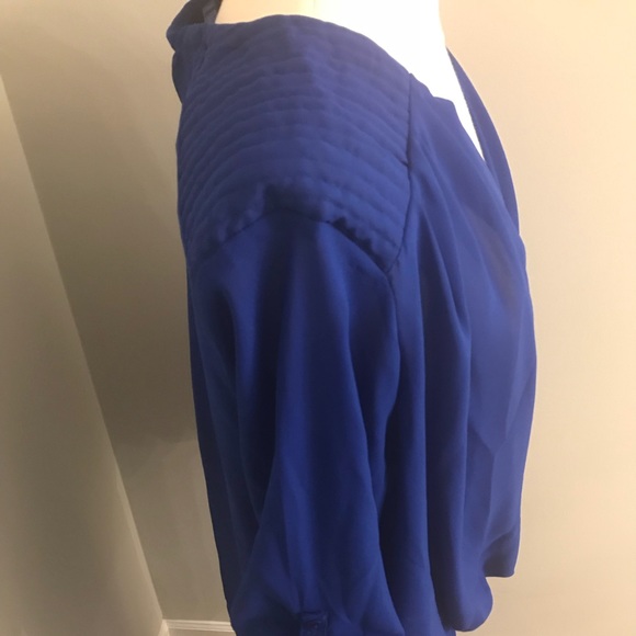 Fashion to Figure | Tops | Royal Blue High Low Top | Poshmark